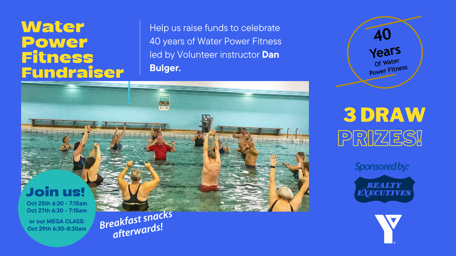 Celebrate 40 Years of Water Power Fitness with Dan Bulger! - YMCA ...