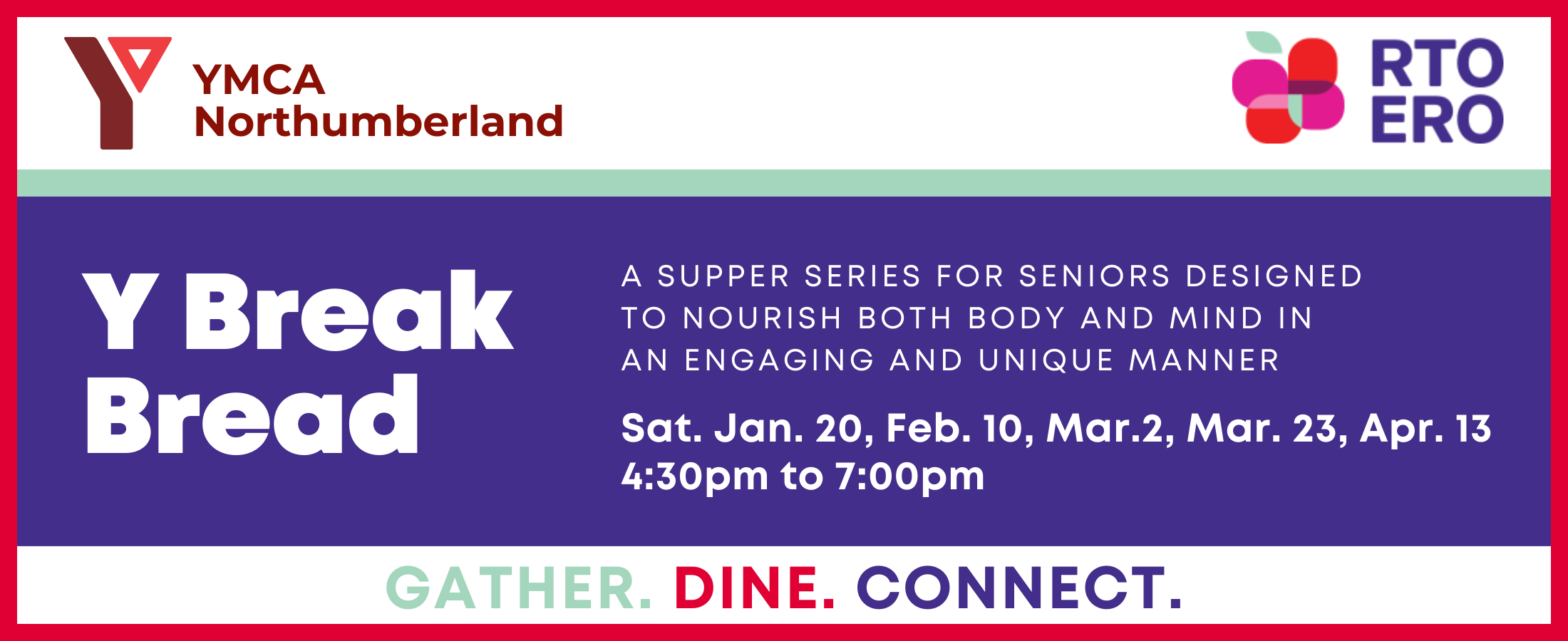 Y Break Bread - YMCA Northumberland