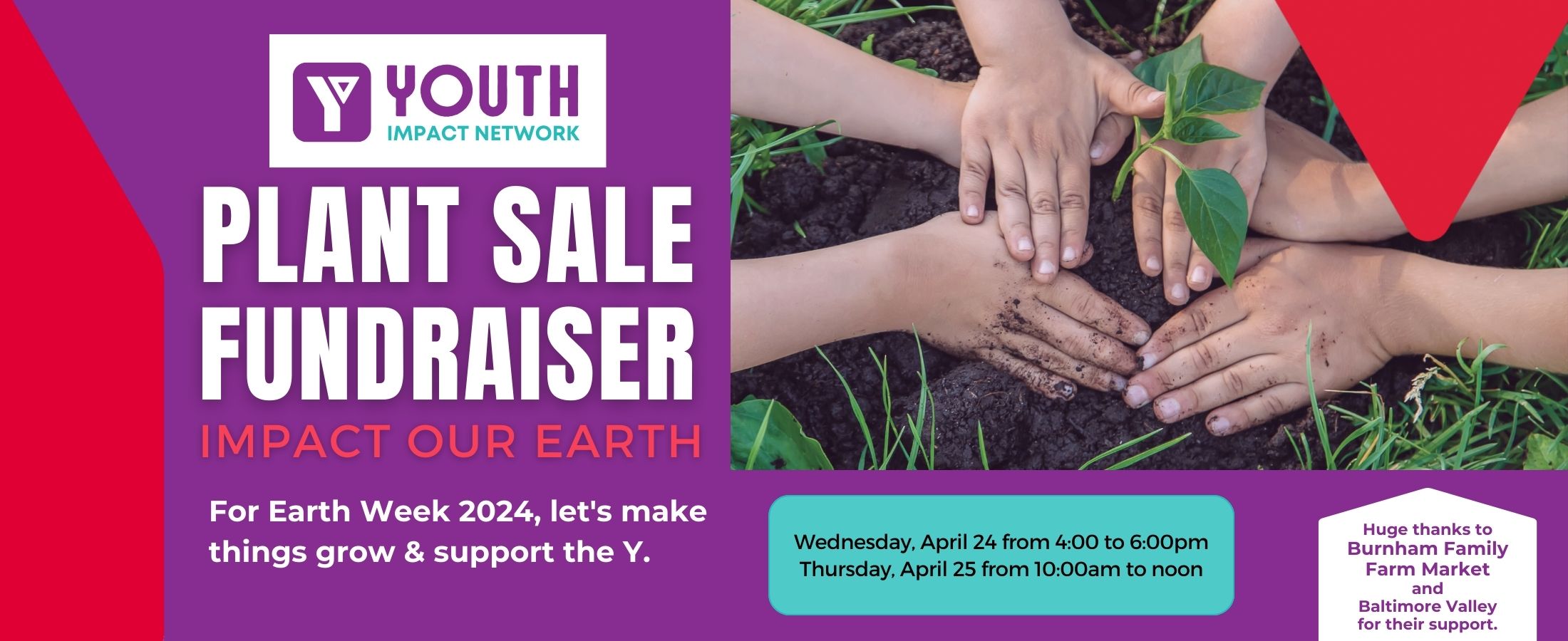 Earth Week Plant Fundraiser - YMCA Northumberland
