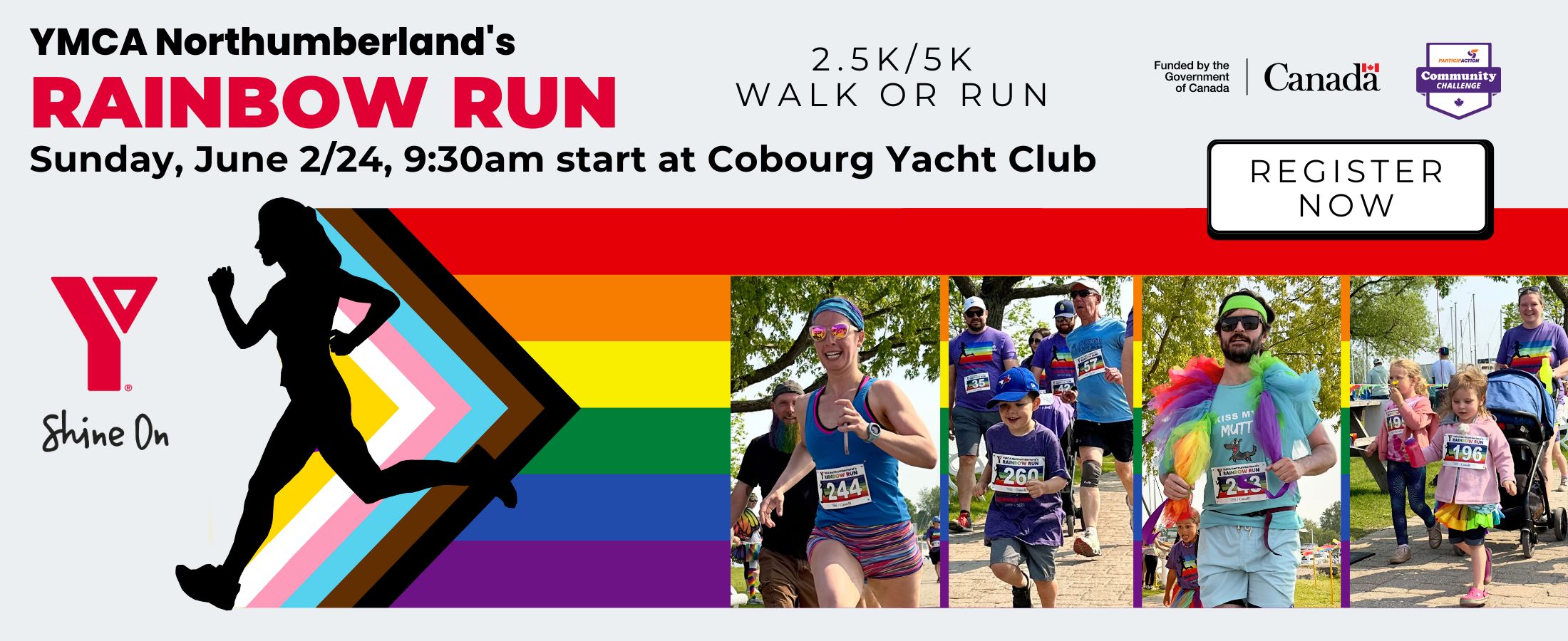YMCA Northumberland's Rainbow Run- June 2, 2024 - YMCA Northumberland YMCA Northumberland's Rainbow Run- June 2, 2024 - YMCA Northumberland