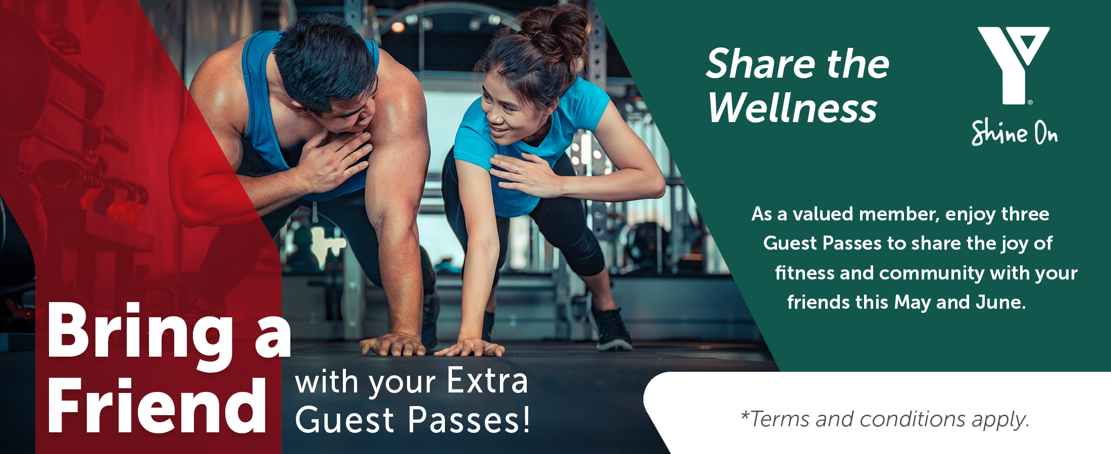 Bring a Friend this May and June! - YMCA Northumberland