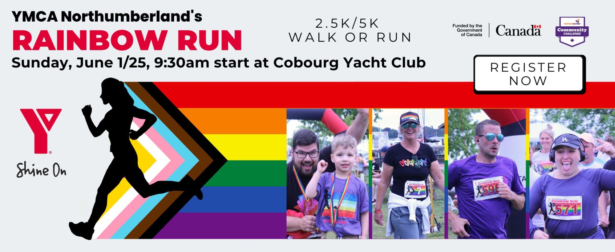 YMCA Northumberland's Rainbow Run- June 1, 2025 - YMCA Northumberland